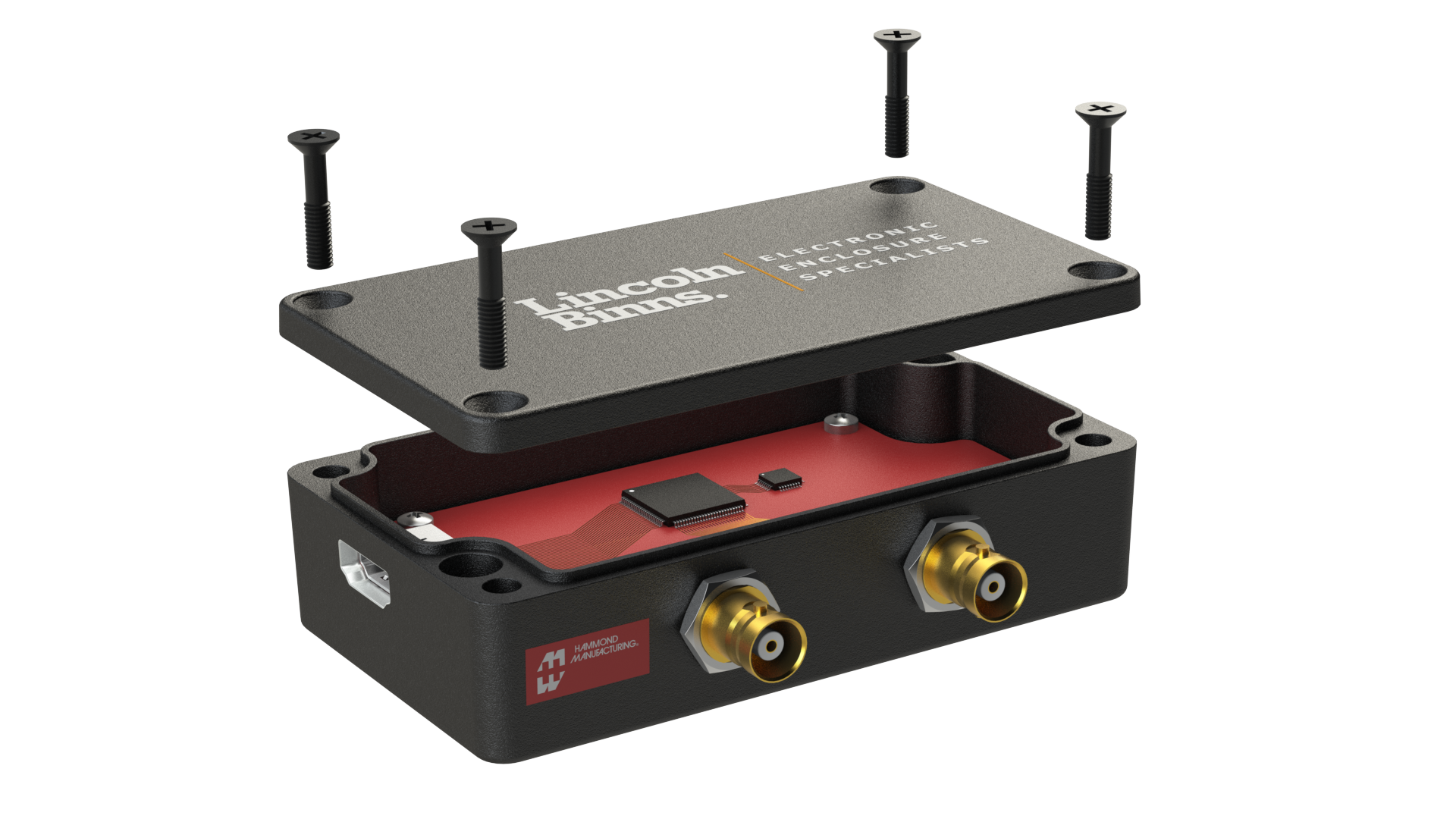 Aluminium Enclosure Customisation - Lincoln Binns Ltd